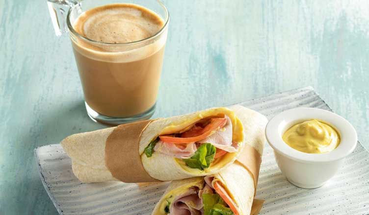 Receta wrap – La Nieve